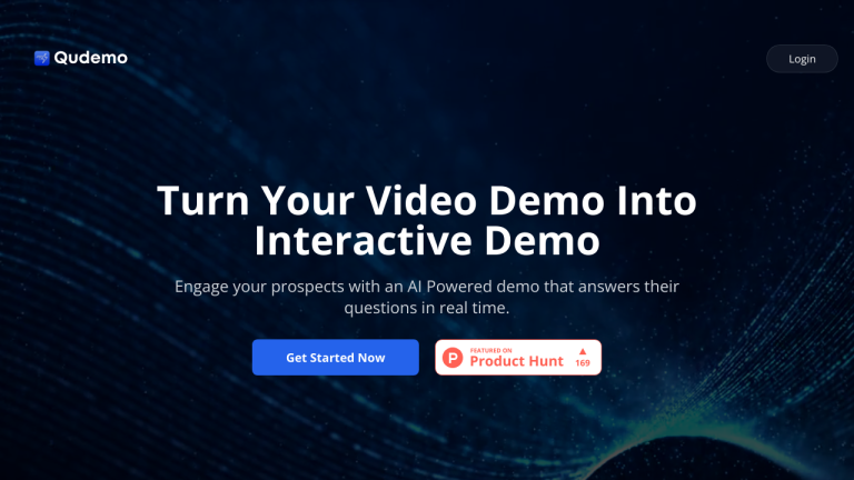 Qudemo: Make Demo Videos Interactive With AI | ChatGate
