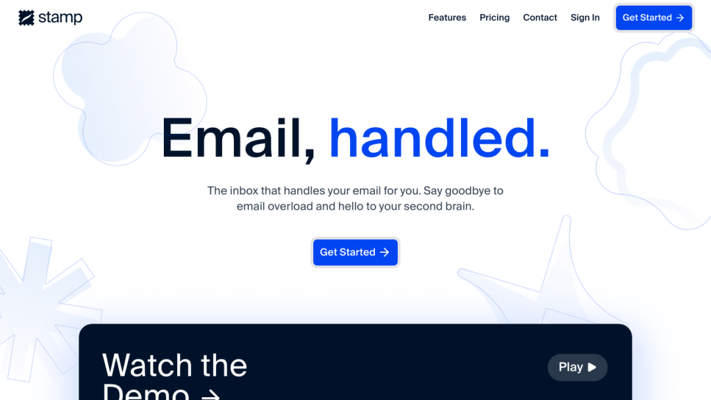Stamp: The AI Inbox That Replies and Organizes | ChatGate