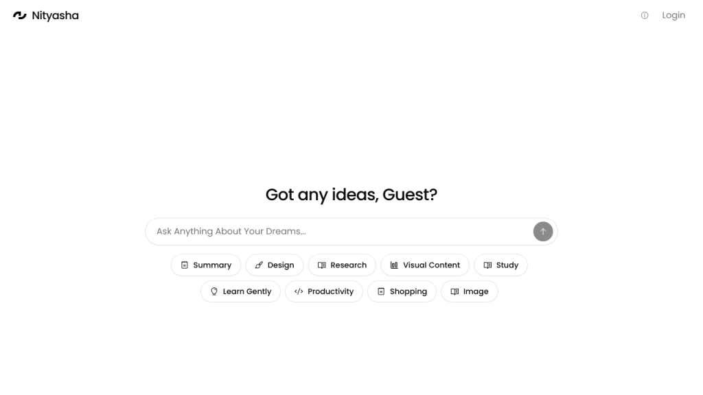 Nityasha AI: A Personal Assistant for Everything | ChatGate
