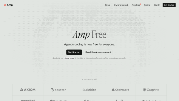 Amp Free: Agentic coding for everyone | ChatGate