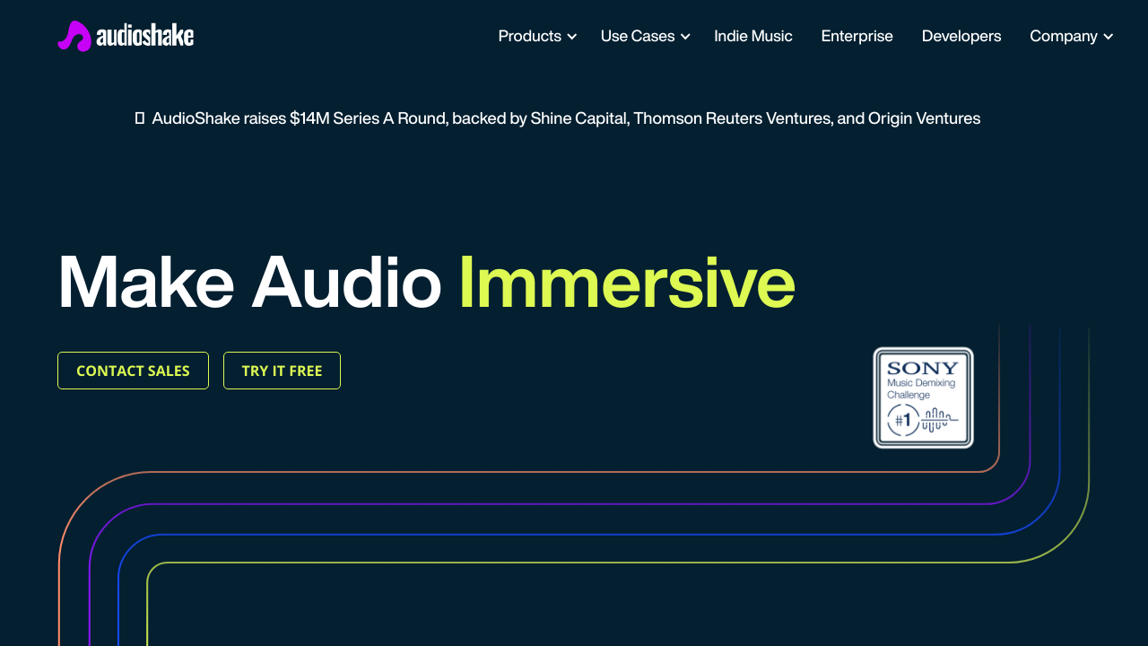 AudioShake: Real-Time AI Stems and Dialogue Split | ChatGate