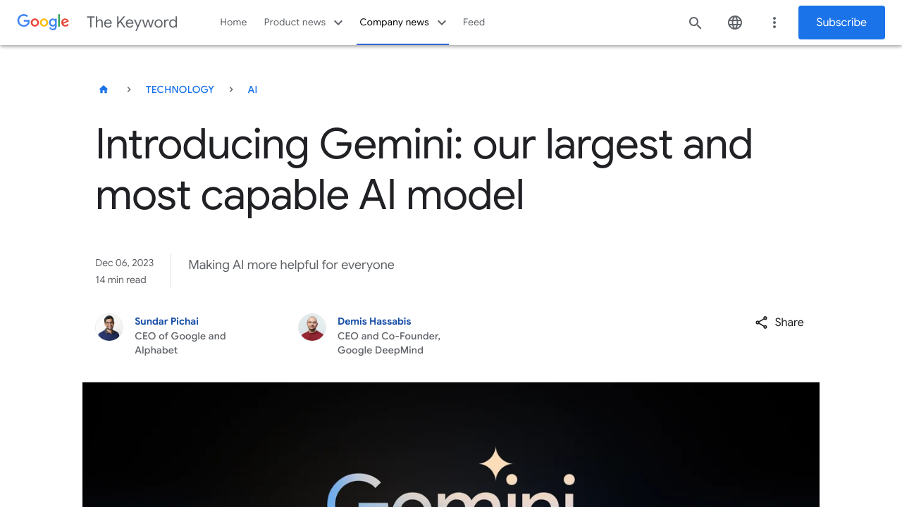 Google Gemini: Multimodal AI for Work, Search, and Code | ChatGate