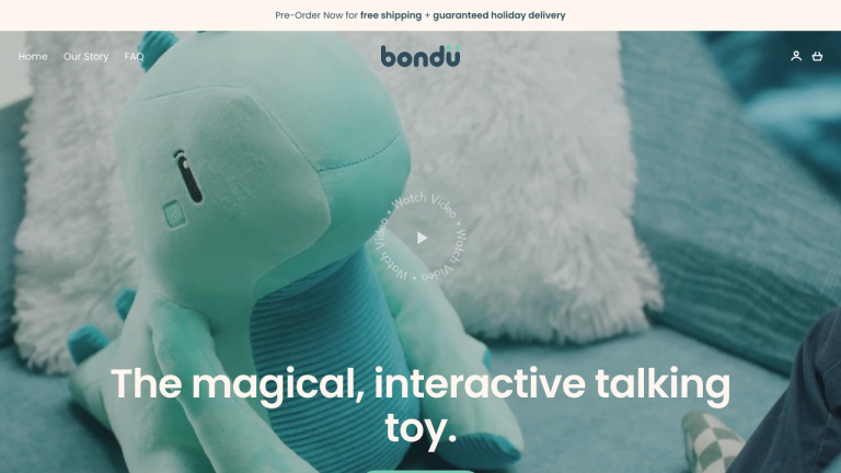 Bondu: A Screen-Free AI Companion for Kids | ChatGate