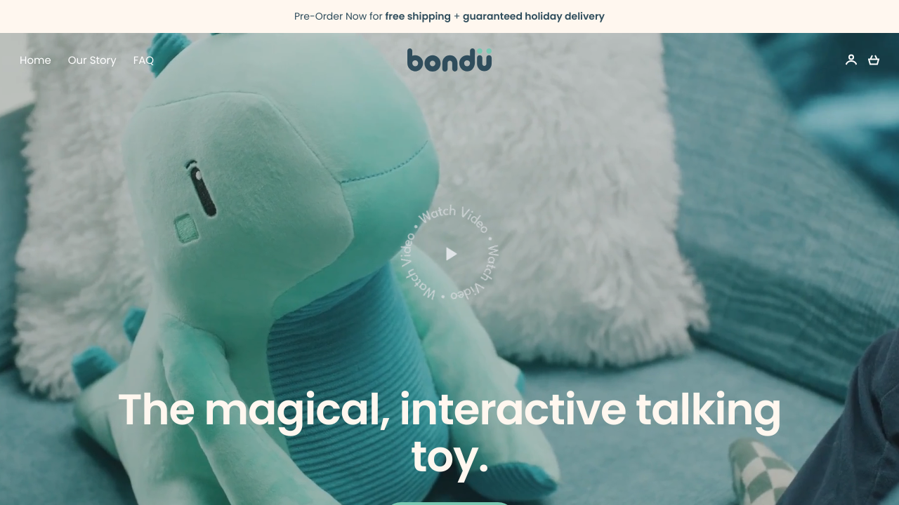Bondu: A Screen-Free AI Companion for Kids | ChatGate