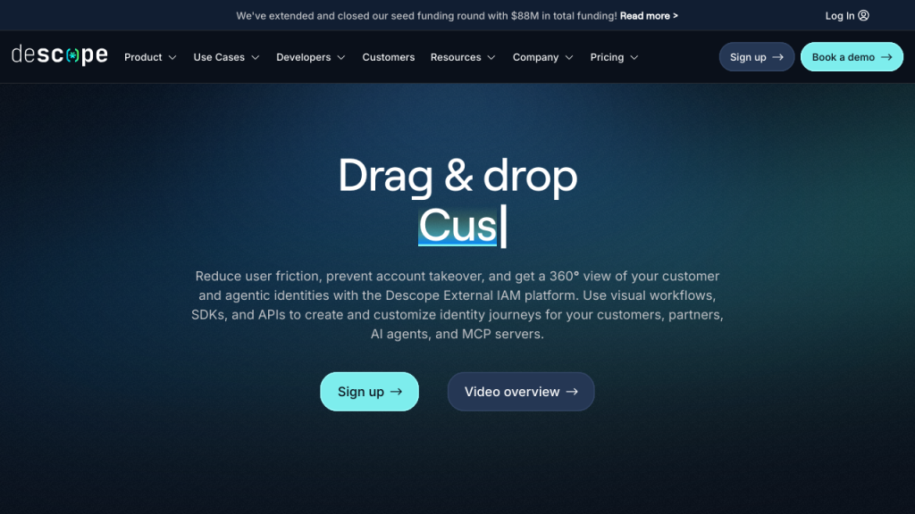 Descope: Drag-and-drop passwordless CIAM for apps | ChatGate