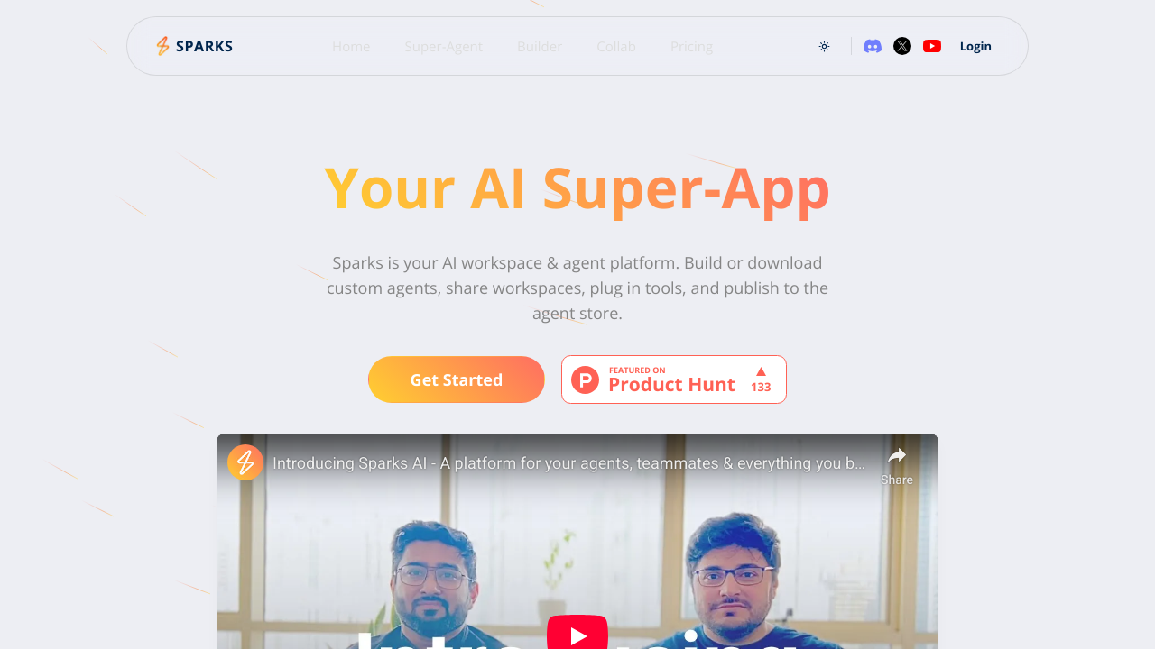 Sparks AI: Build and Collaborate with Custom Agents | ChatGate