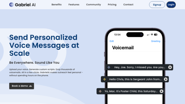 Gabriel AI: Automated Voice Calls and Voicemail | ChatGate
