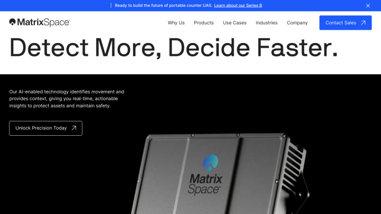 MatrixSpace: Portable AI Radar for Situational Awareness | ChatGate