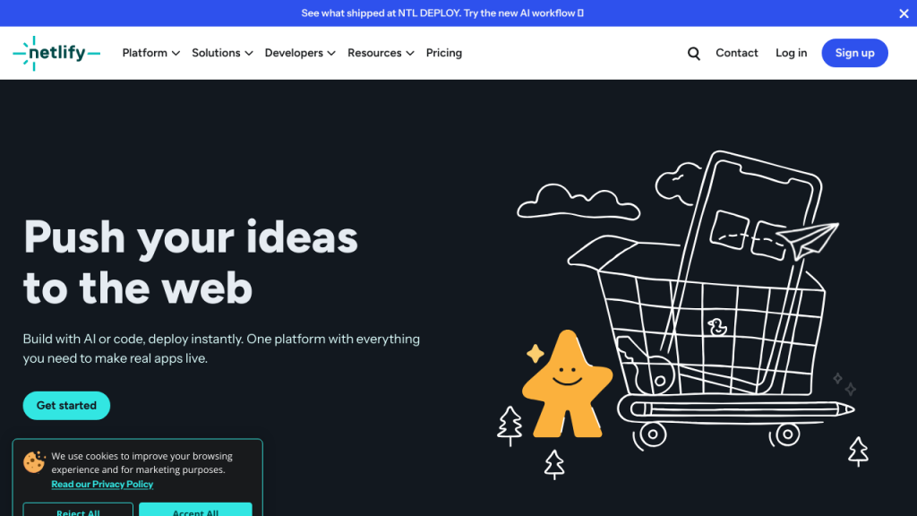 Netlify: Build, Preview, and Ship Modern Web Apps | ChatGate