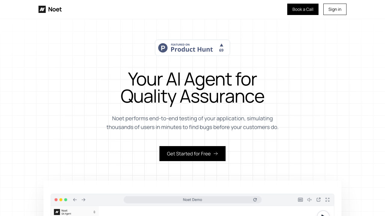 Noet: Autonomous AI QA for End-to-End Testing | ChatGate