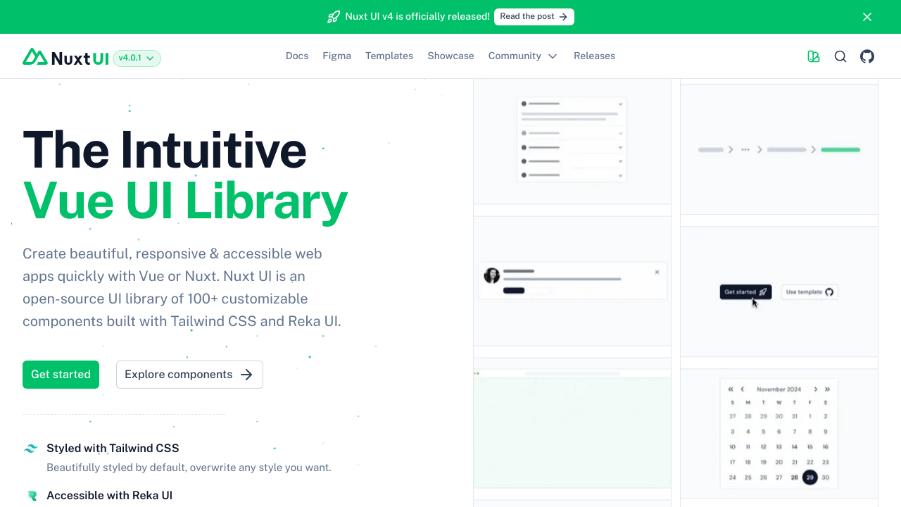 Nuxt UI: 100+ Components for Vue and Nuxt | ChatGate