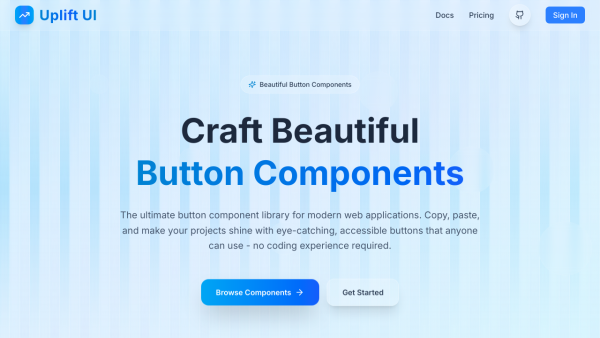 Uplift UI: Animated Button Components Fast | ChatGate