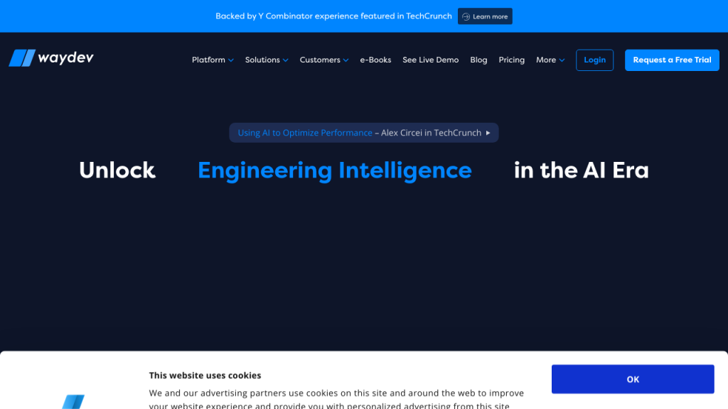 Waydev: Real-Time Engineering Intelligence from Your Stack | ChatGate