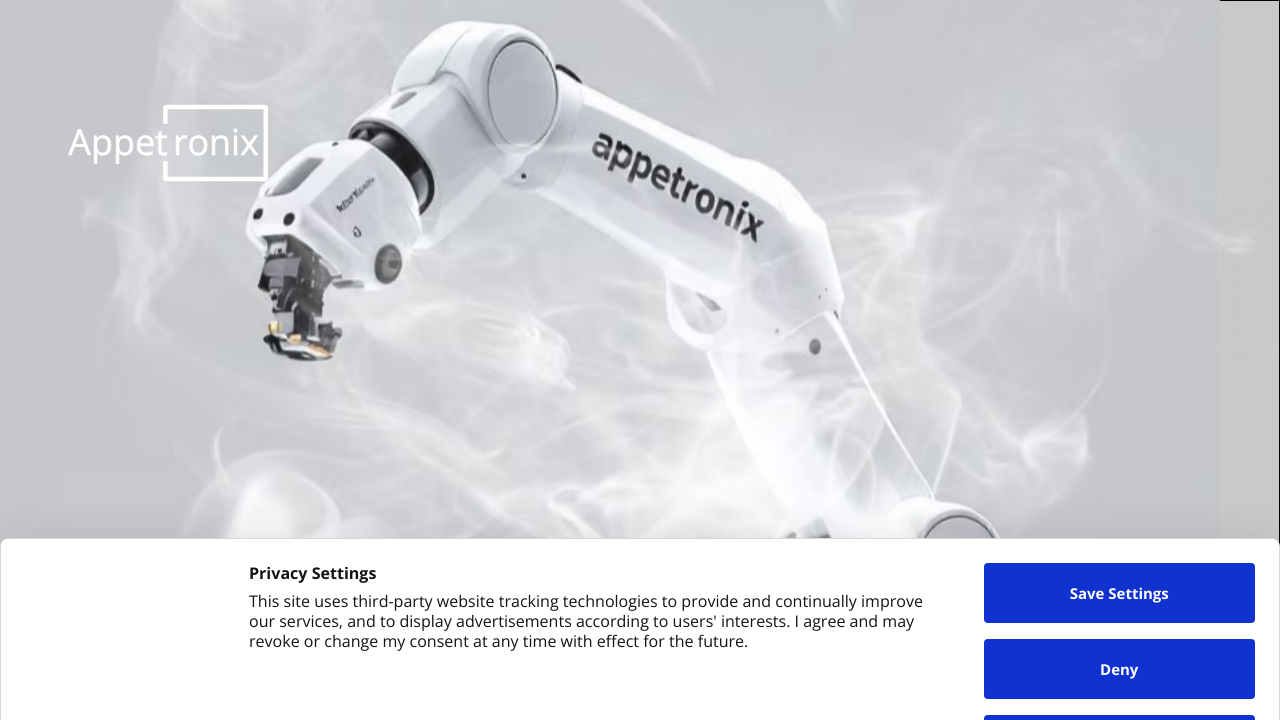 Appetronix: Autonomous Robotic Kitchens for QSR | ChatGate