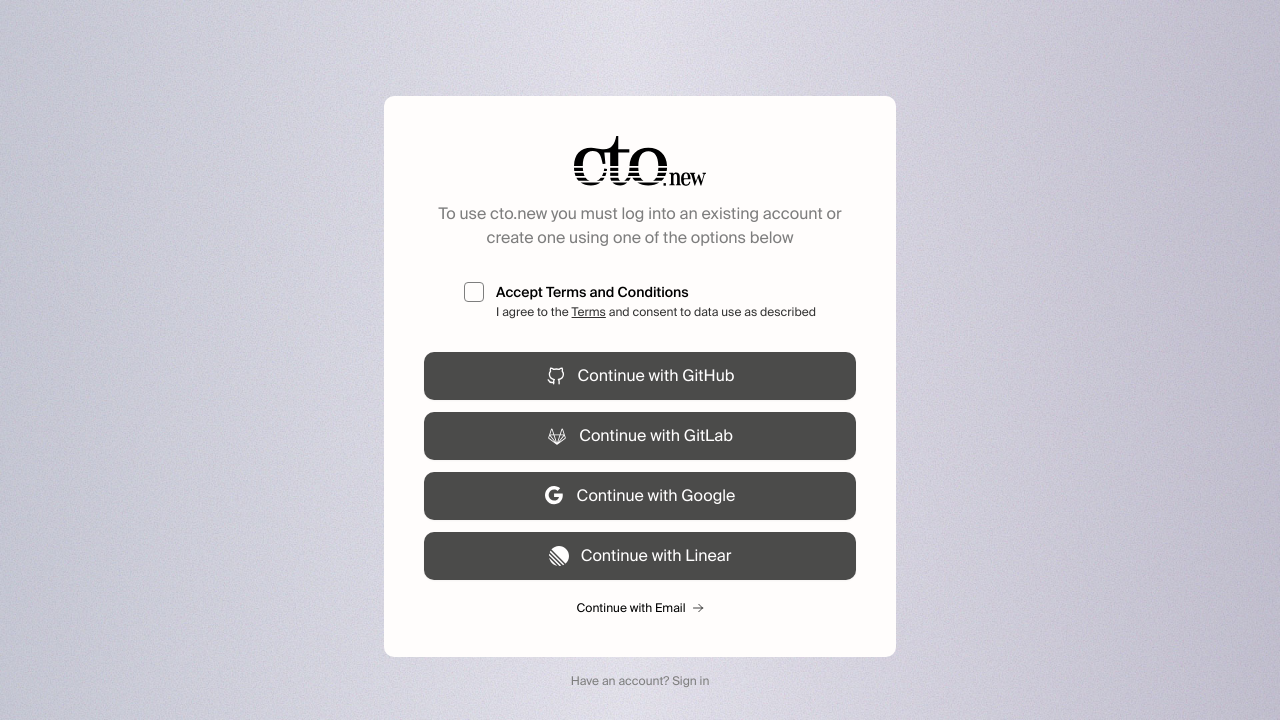 cto.new: Free AI Code Agent That Ships Code | ChatGate