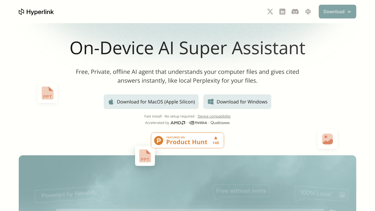 Hyperlink: Private, On-Device AI for Your Files | ChatGate
