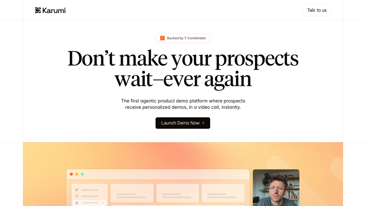 Karumi: AI-powered on-demand product demos | ChatGate