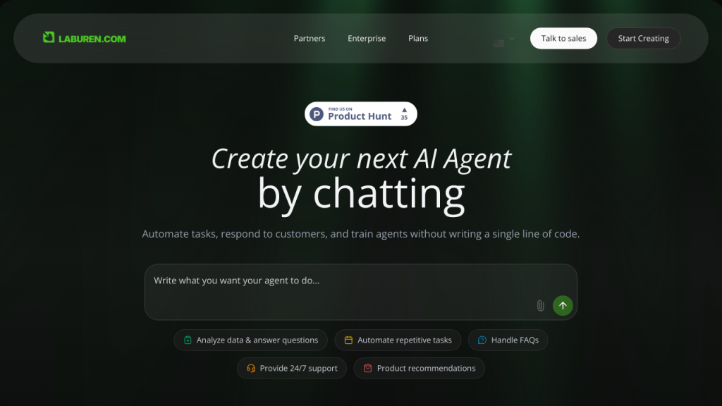 Laburen.com: No‑code AI Agents to Automate Business Tasks | ChatGate