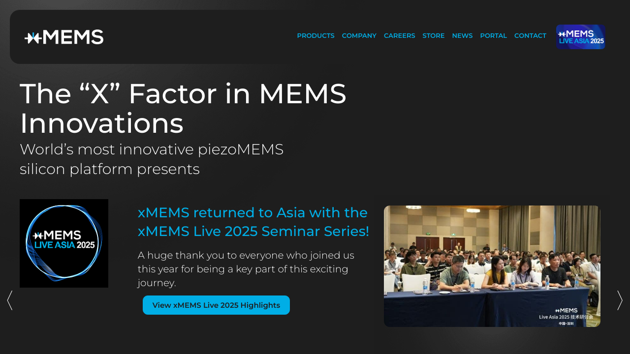 xMEMS: Solid‑State Speakers and Cooling on a Chip | ChatGate