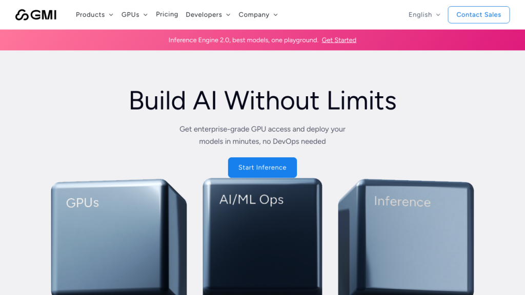 GMI Cloud: Scalable GPU Cloud for Real-Time AI | ChatGate