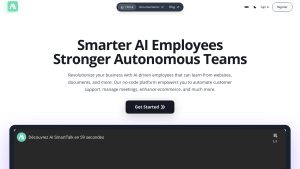 AI SmartTalk: No-code AI agents for multi-channel customer engagement ...