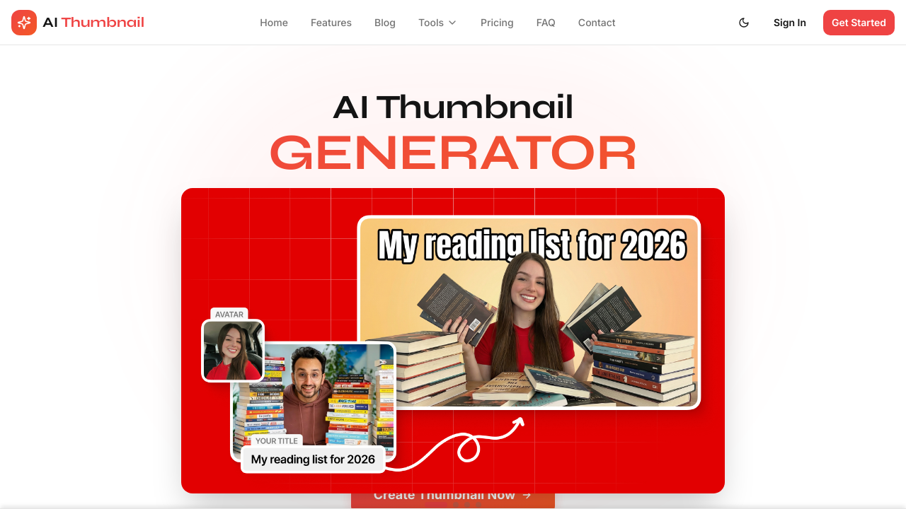 AI Thumbnail: Generate Click-Worthy YouTube Thumbnails | ChatGate