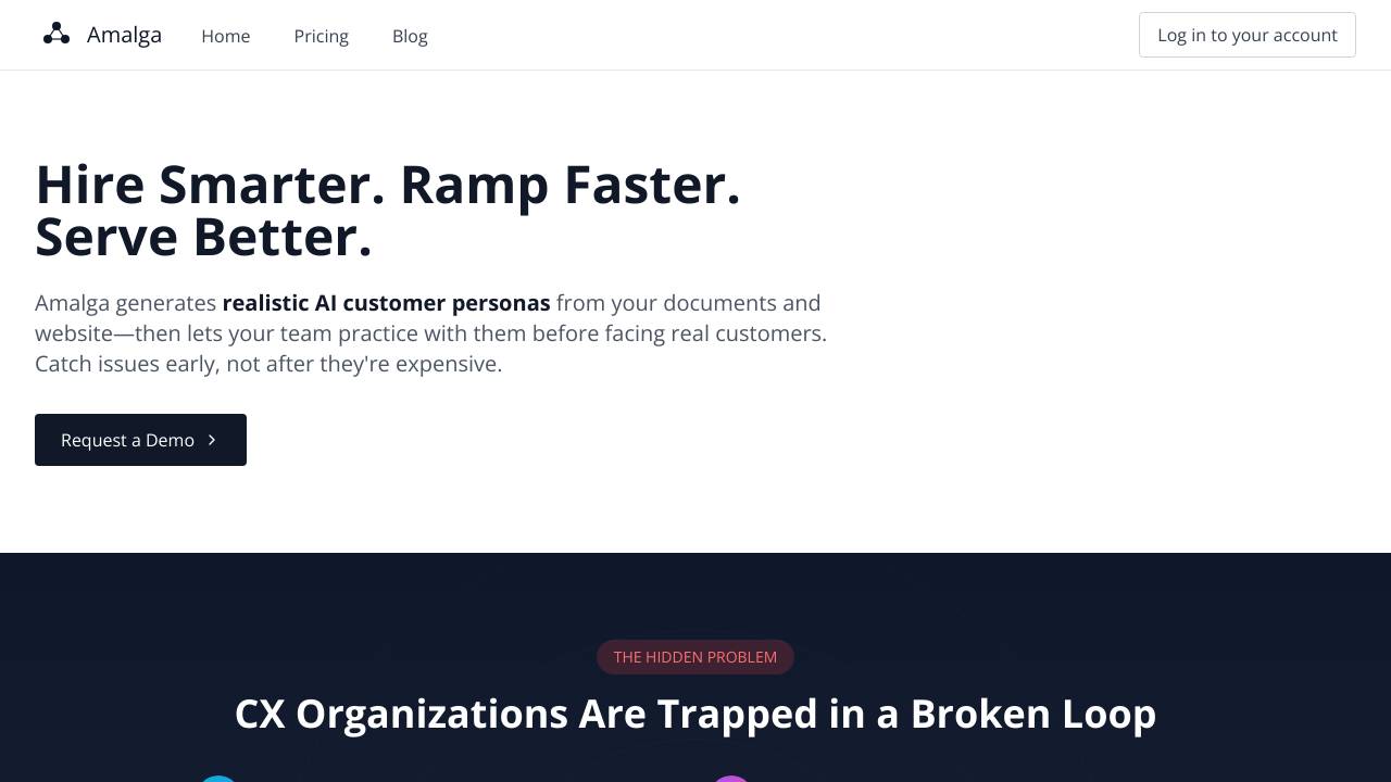 Amalga: AI Hiring, Training and Coaching for CX | ChatGate
