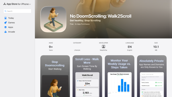 No DoomScrolling: Turn Walking Into Screen Time Rewards | ChatGate
