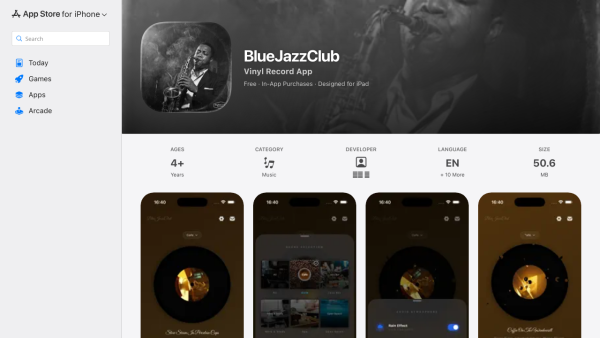 BlueJazzClub: Vinyl Record App | ChatGate