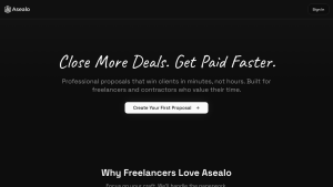 Asealo: A Professional Client Budget Generator | ChatGate