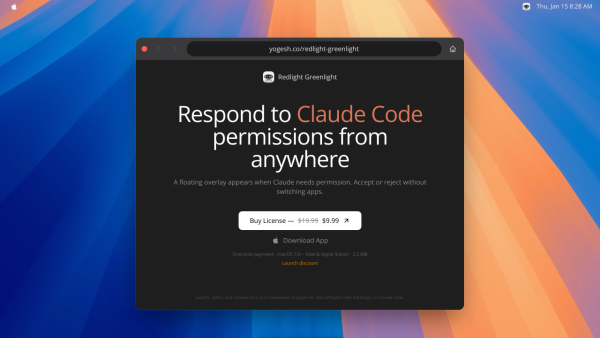 Redlight Greenlight: Accept Claude Code Permissions | ChatGate